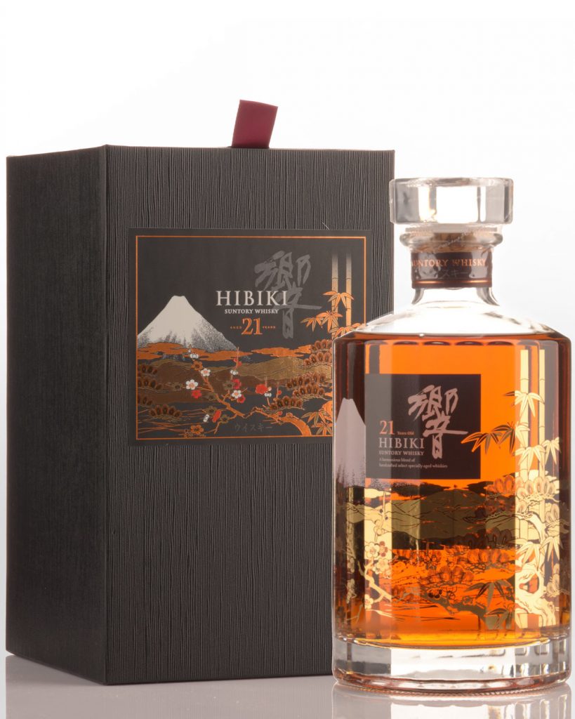 Suntory Hibiki Mount Fuji 21 Year Old Blended Japanese Whisky 700ml
